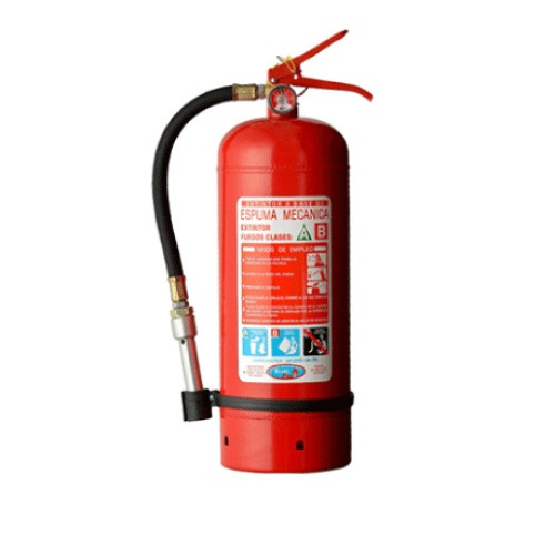 Extintor Espuma Mecánica AR-AFFF 3% Importado con Válvula de Seguridad - Megacenter